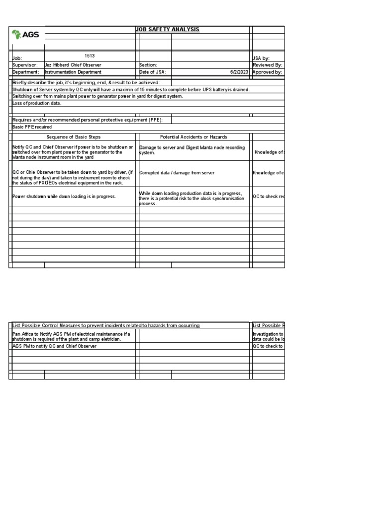 Server Shutdown Safety Guide | PDF | Workplace | Working Conditions