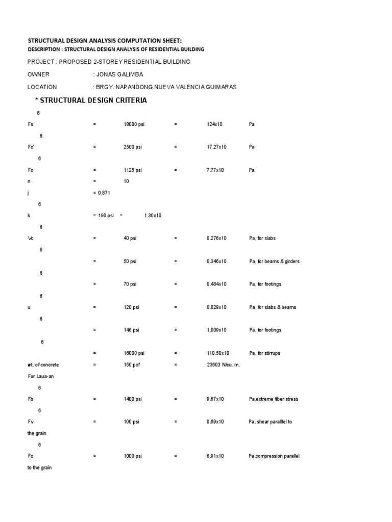 Structural Analysis 1 MS WORD | PDF | Building Engineering | Physical Sciences