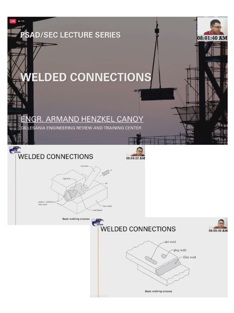 Week 7 Welded Connections | PDF