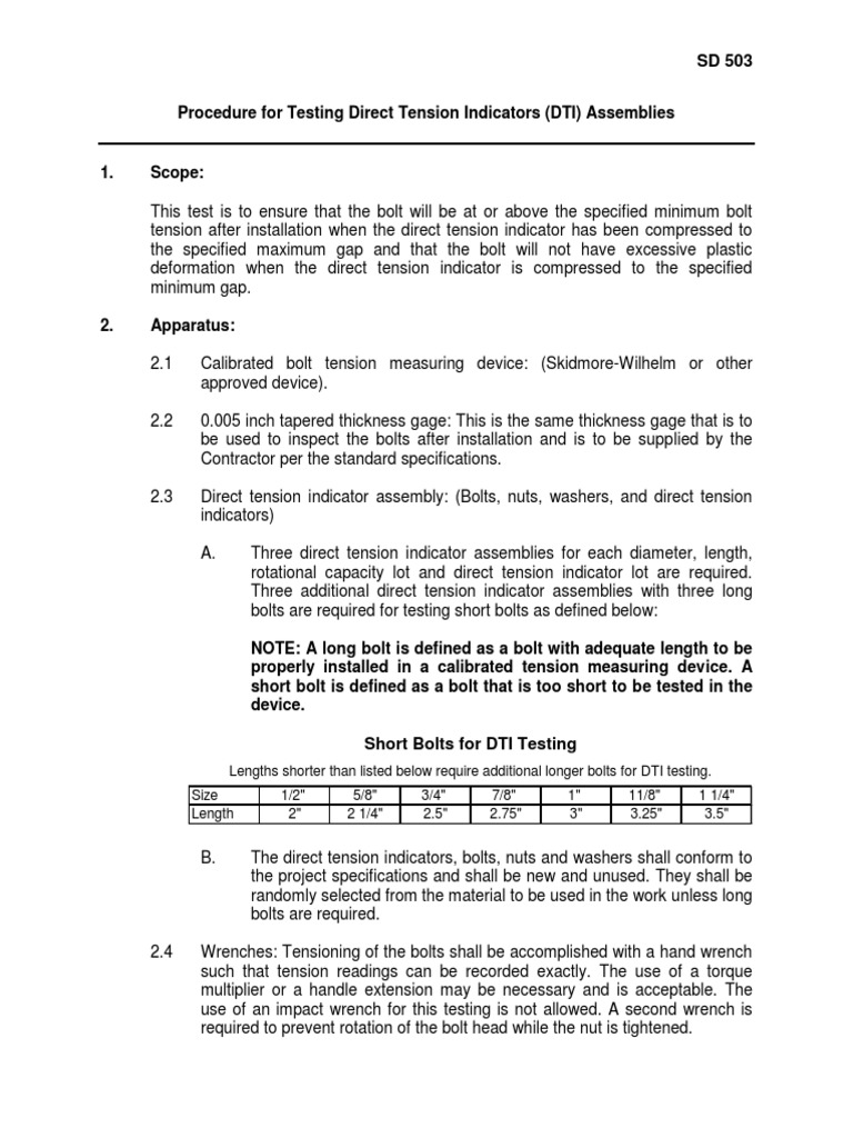 DTI Install Procedure | PDF | Screw | Tools