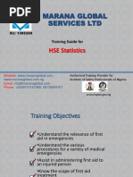 HSE Statistics Table | PDF | Occupational Safety And Health | Safety