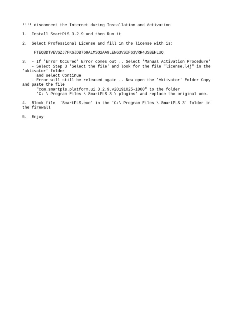 How To Install and Activate | PDF