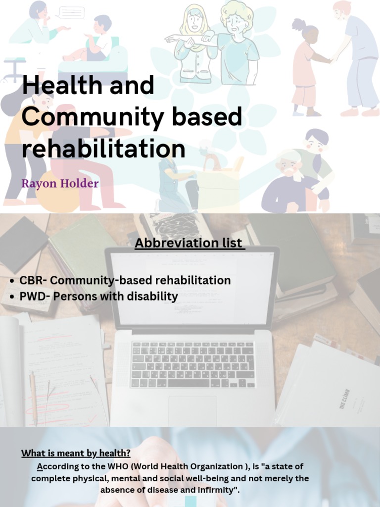 Health and Community Based Rehabilitation | PDF | Disability | Health Care