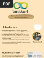 Lenskart: Growth and Innovation Overview | PDF