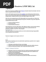 Contoh dan Tips Essay LPDP 2025 | PDF