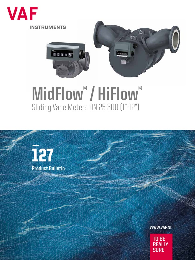 Waf Flowmeters | PDF | Flow Measurement | Pump