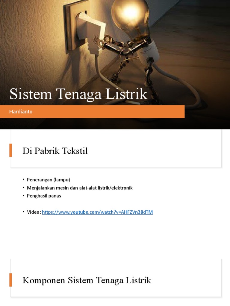 Sistem Tenaga Listrik | PDF