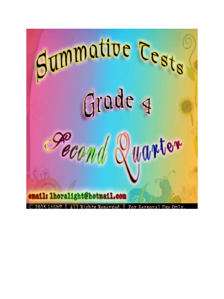 ST Complete - All Subjects 4 - Q2 | PDF