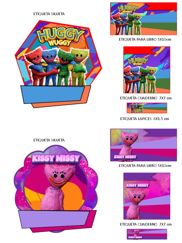 Huggy Wuggy - Kissy Missy | PDF