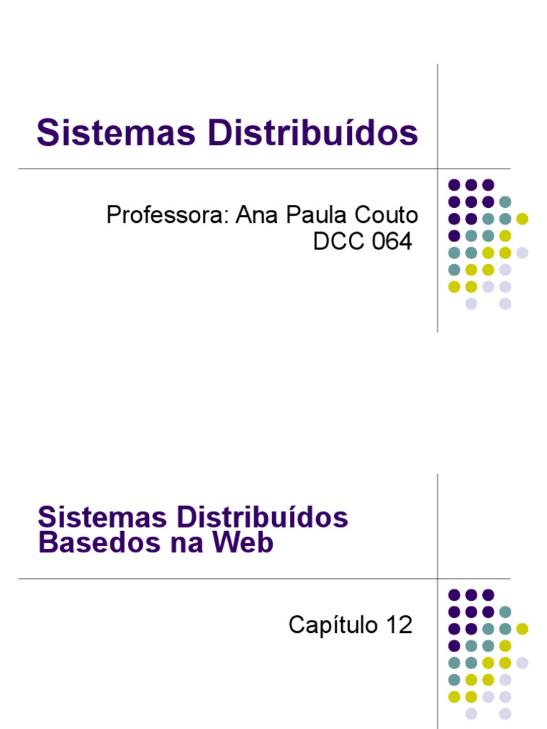 Aula Cap12 | PDF | Protocolo de transferência de hipertexto | Internet