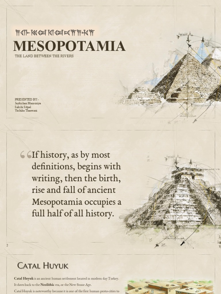 The Land Between the Rivers: An Overview of the Major Civilizations of ...
