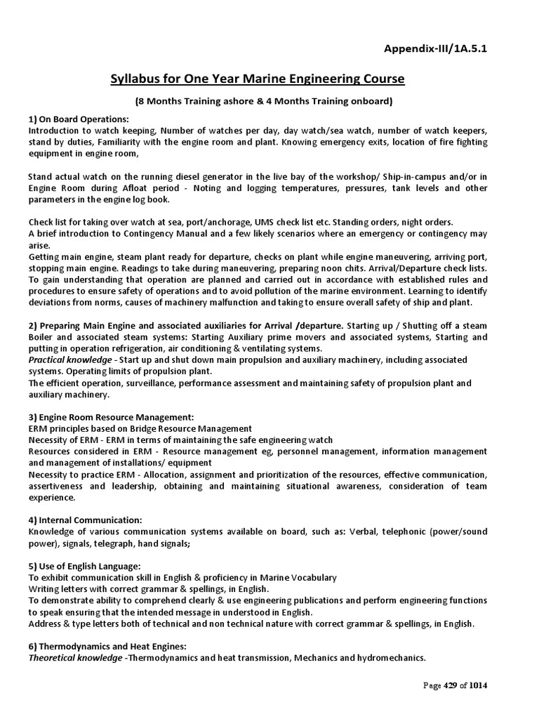 GME Detailed Teaching Syllabus | PDF | Pump | Gas Turbine