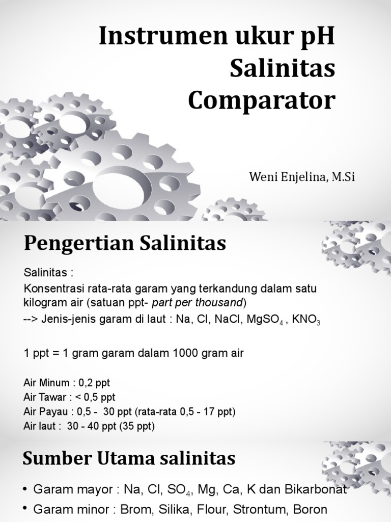 II-pH Dan Salinitas | PDF
