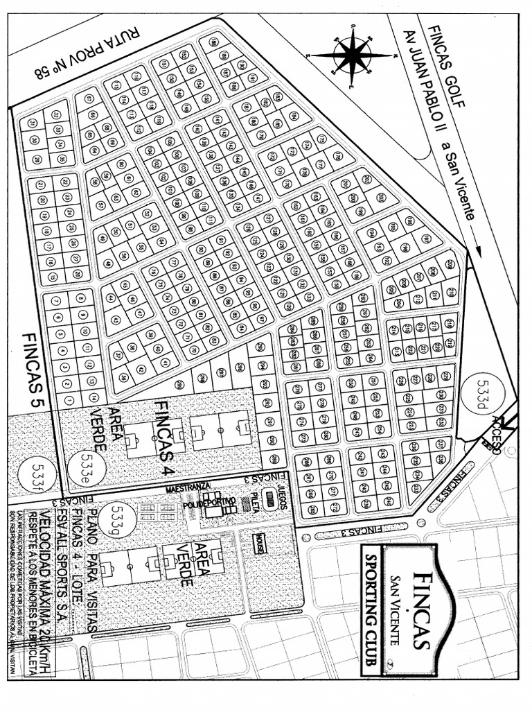 Planos Barrio Cerrado | PDF