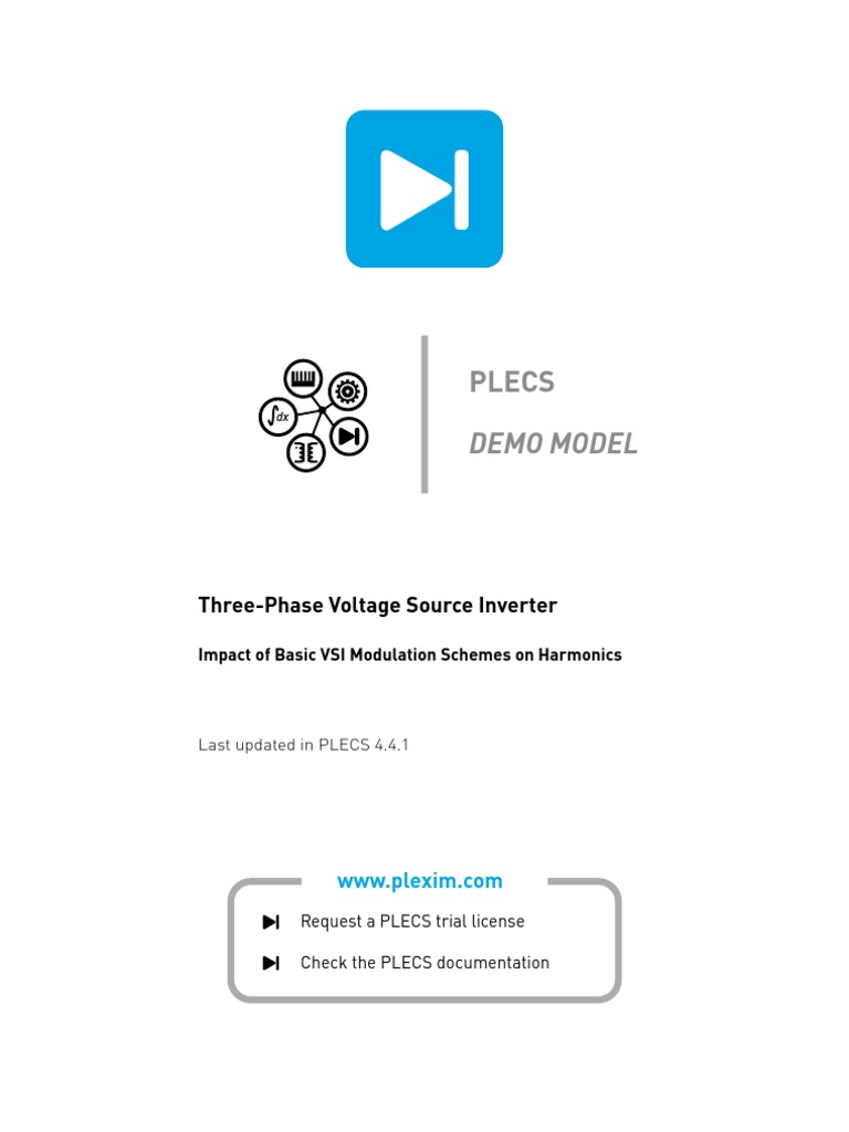 Three Phase Voltage Source Inverter | PDF | Power Inverter | Electromagnetism