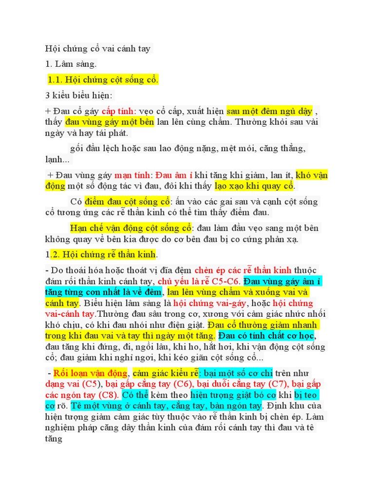 H I CH NG C Vai Cánh Tay | PDF