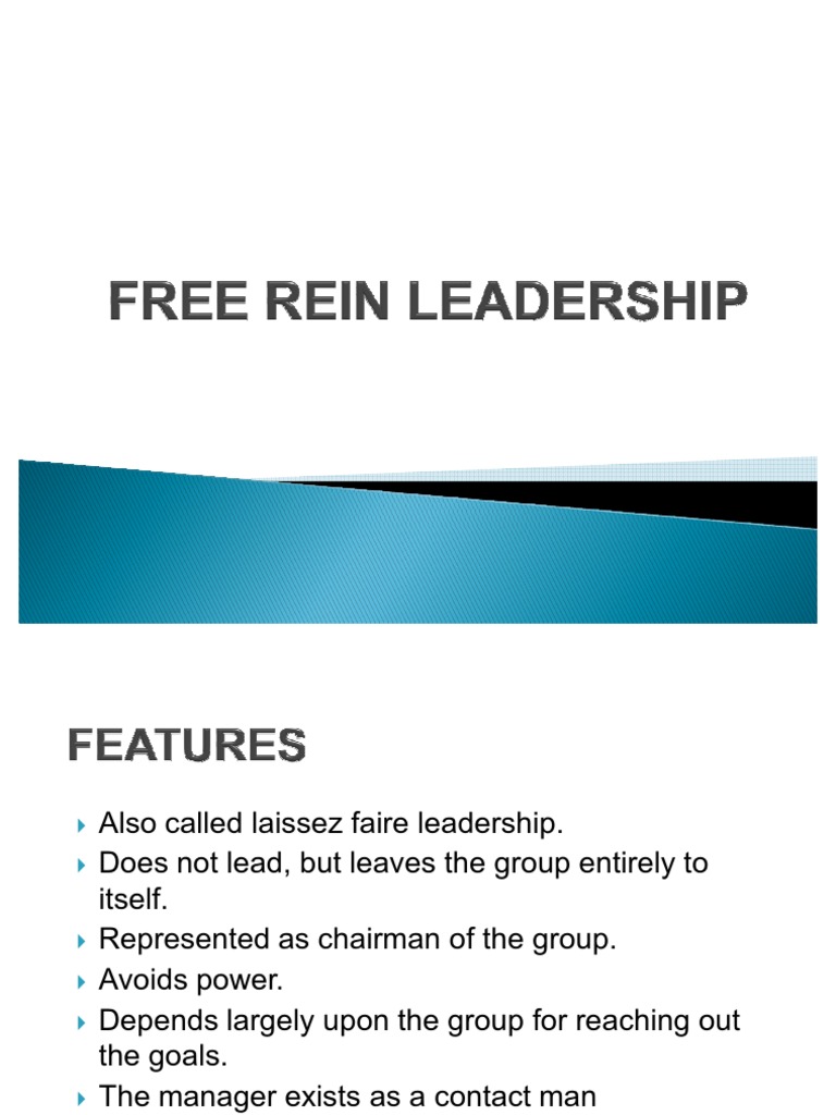 Free Rein Leadership | PDF | Self-Improvement