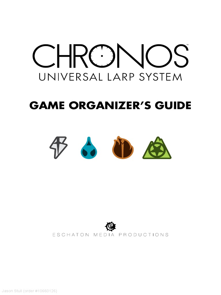 CHRONOS Universal LARP System Storyteller Guide | PDF | Storytelling | Experience