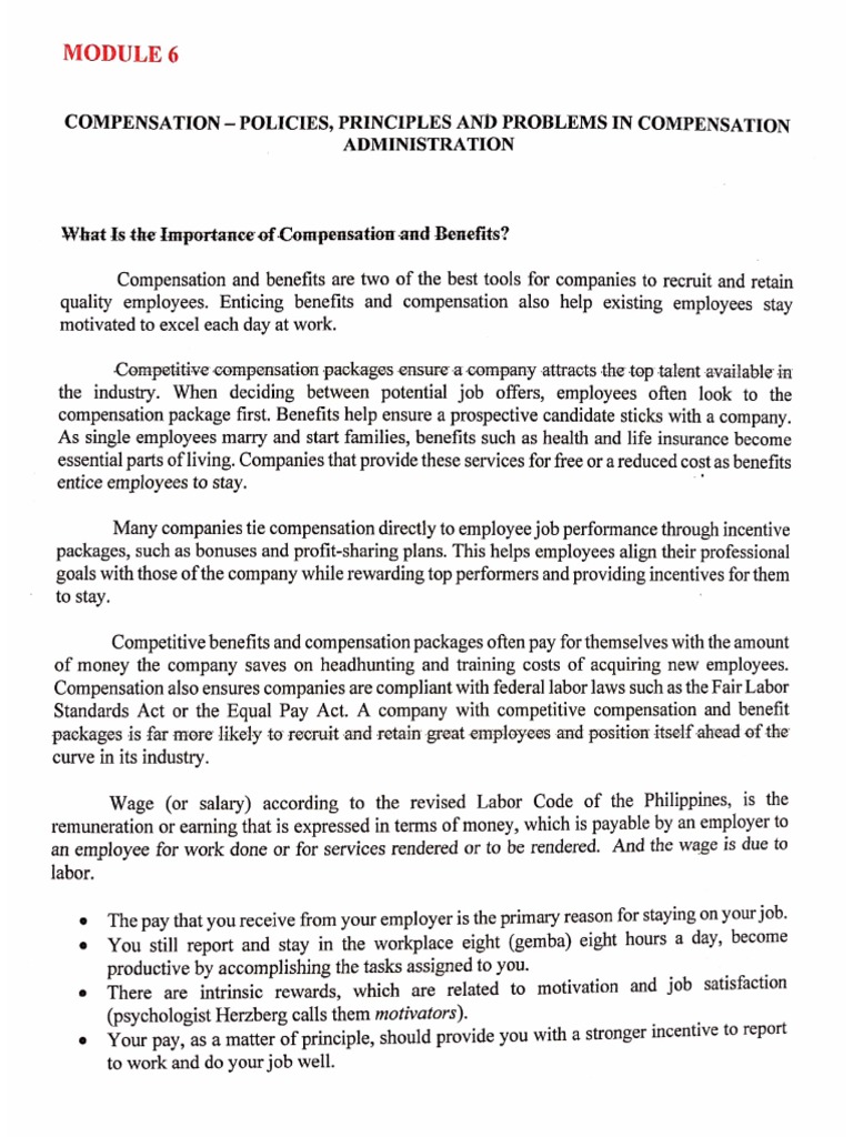 MGT 101 Module 6 Module 7 | PDF