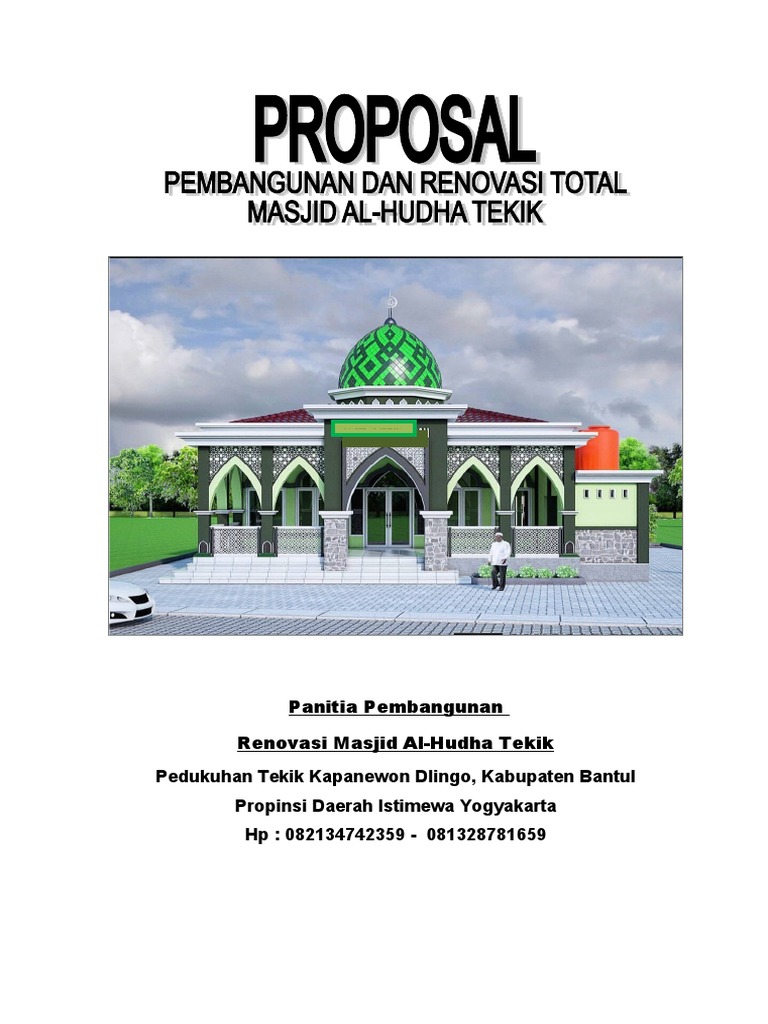 Proposal Masjid Al - Hudha 2022 | PDF
