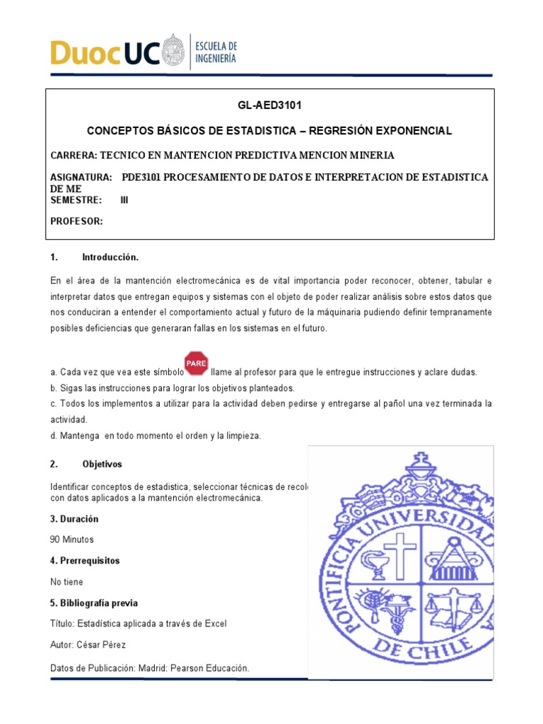 Regresión Exponencial en Estadística | PDF | Análisis de regresión ...