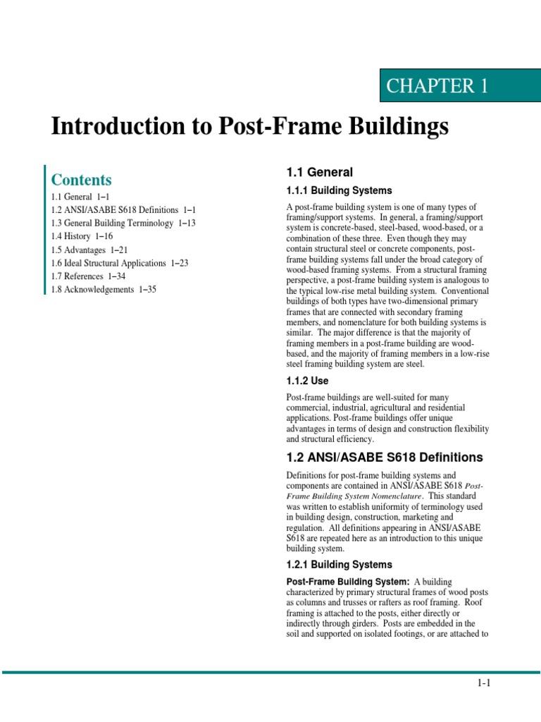 Chapter 1 NFBA PFBDM1 | PDF | Truss | Framing (Construction)