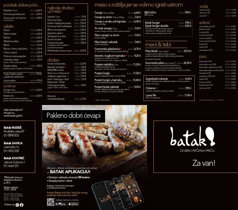 Batak Letak Dostava 01 2023 Web | PDF