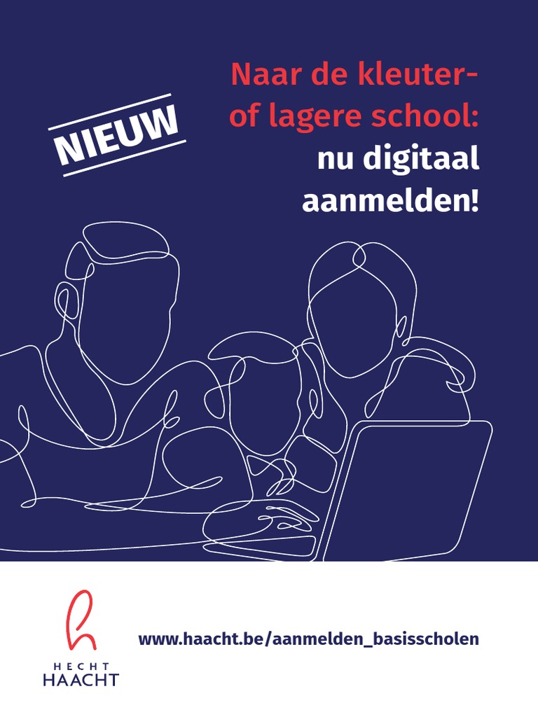 Haacht - Brochure Digitaal Aanmelden Lagere Scholen | PDF