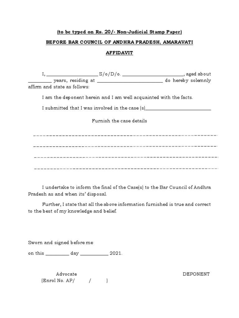 Criminal Affidavit | PDF