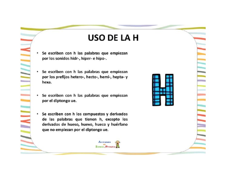 Uso de La H | PDF
