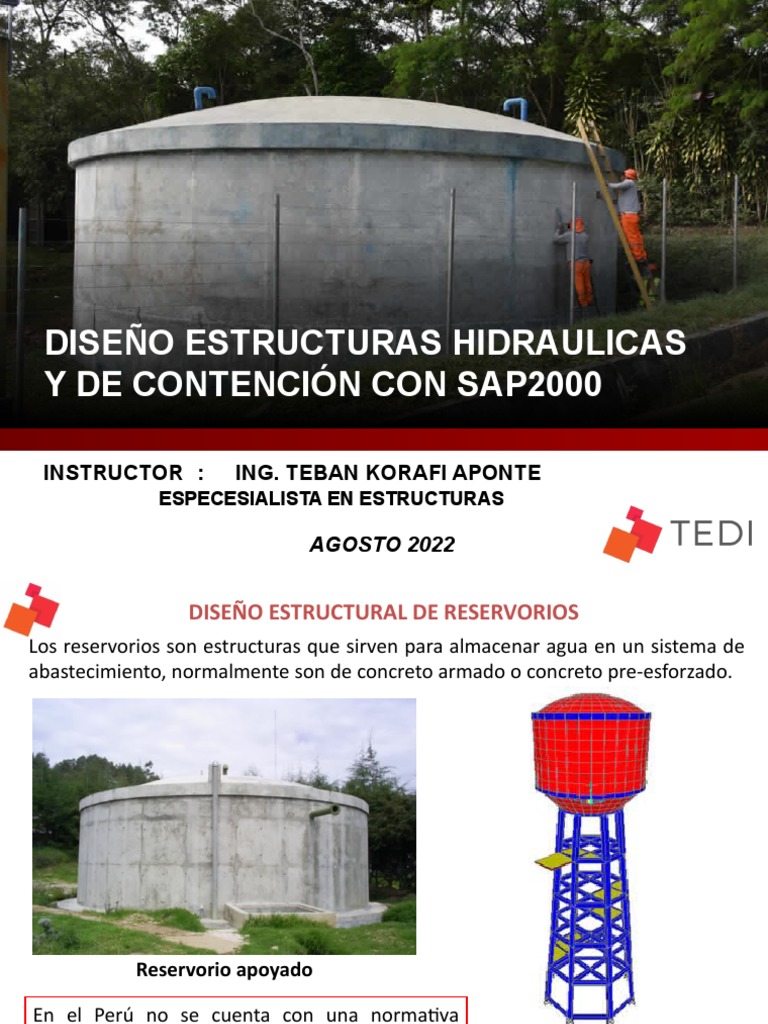 Diseno de Reservorios | PDF | Cantidades fisicas | Líquidos