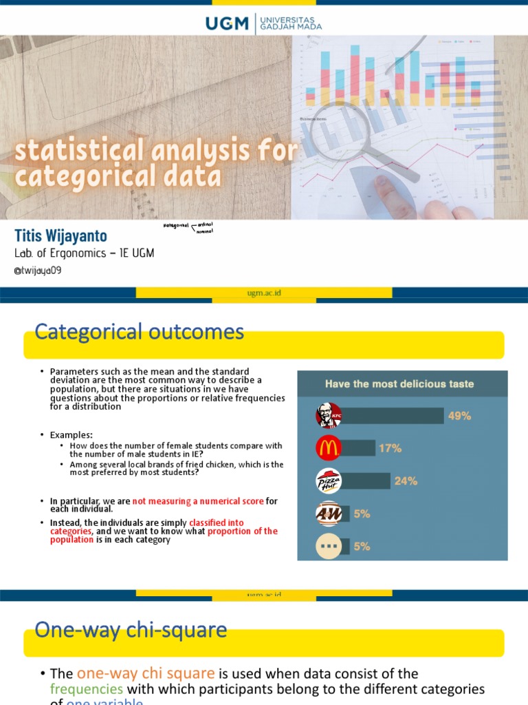 Categorical Data Proportions Analysis | PDF | Chi Squared Test ...