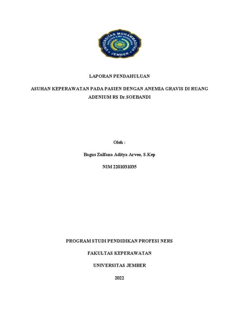 Anemia Gravis Acc | PDF | Pengembangan Diri | Kesehatan Holistik