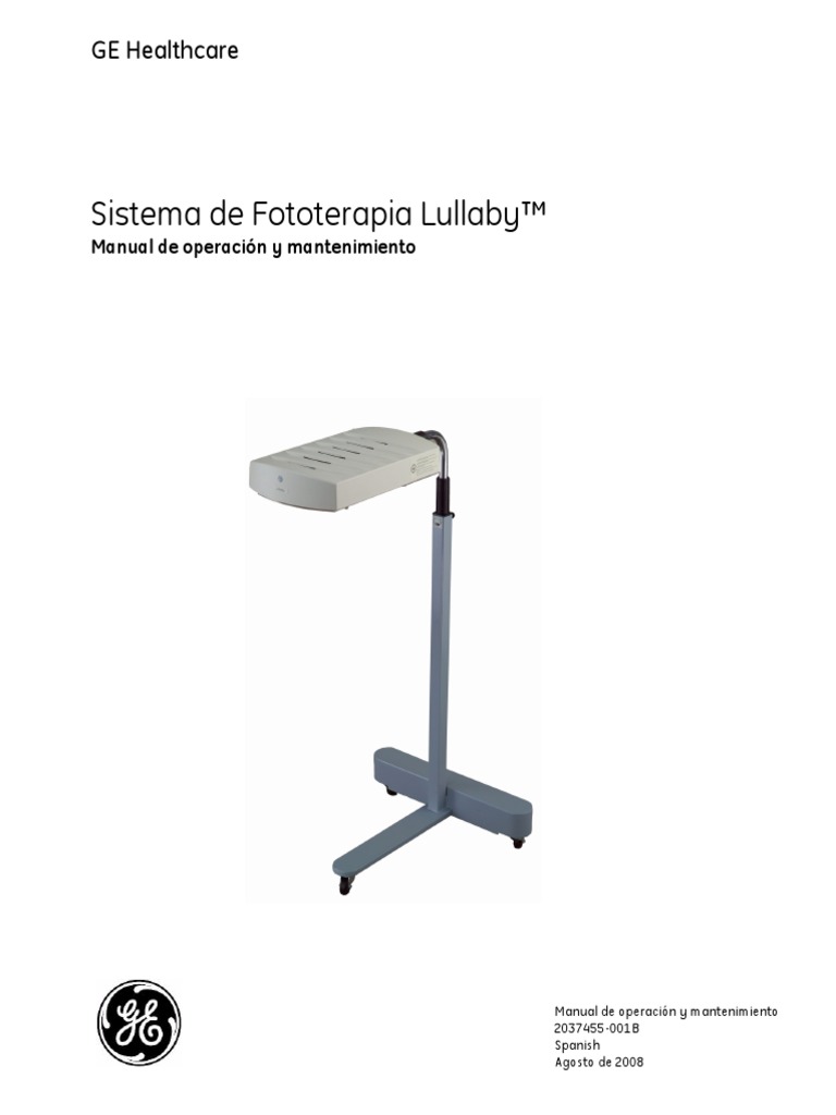 Lamp. Fototerapia GE Lullaby Manual de Usuario | PDF | Ultravioleta ...