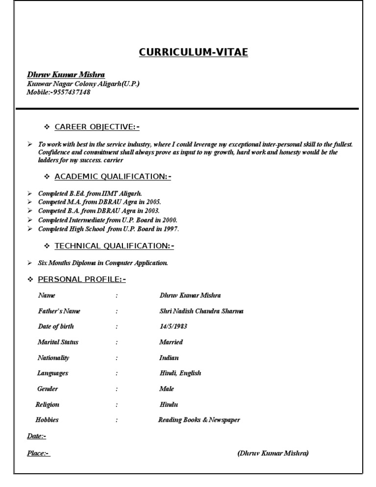 Dhruv Resume | PDF