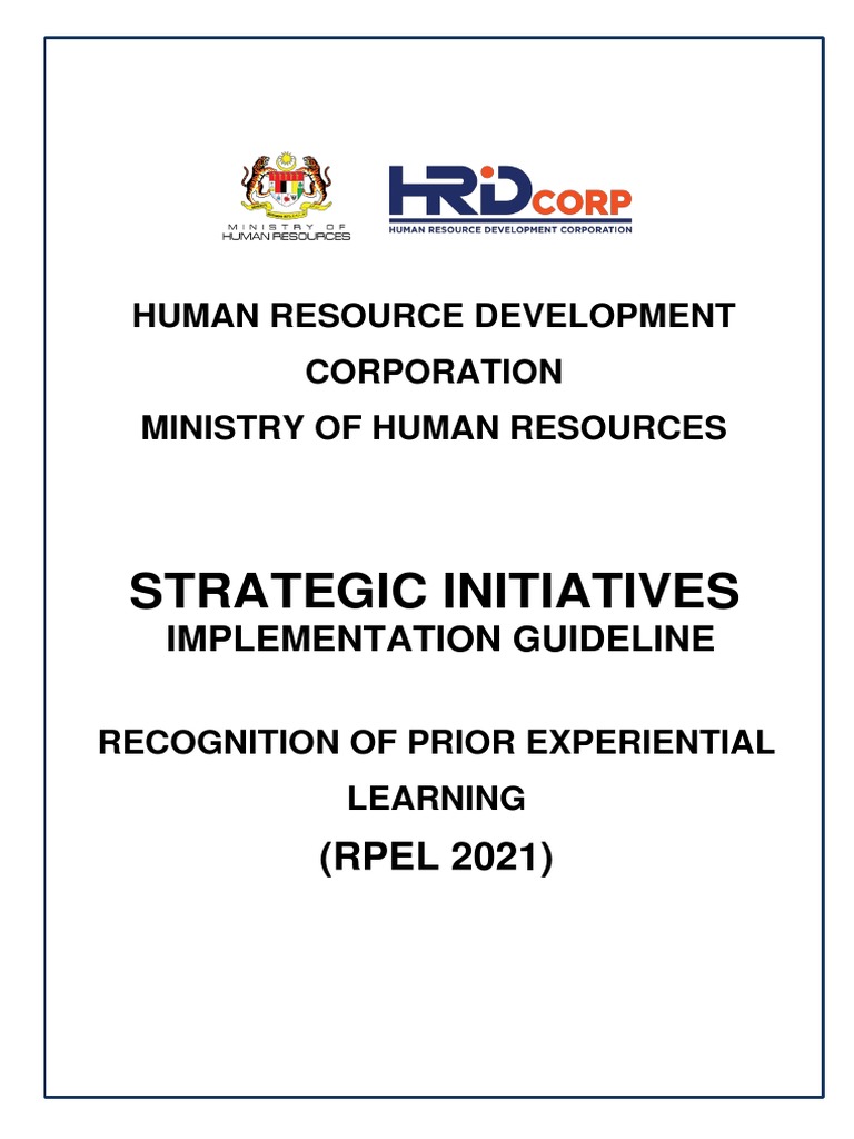 RPEL 2021 Implementation Guideline | PDF