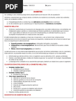 Triada de La Diabetes | PDF | Diabetes | Medicina CLINICA