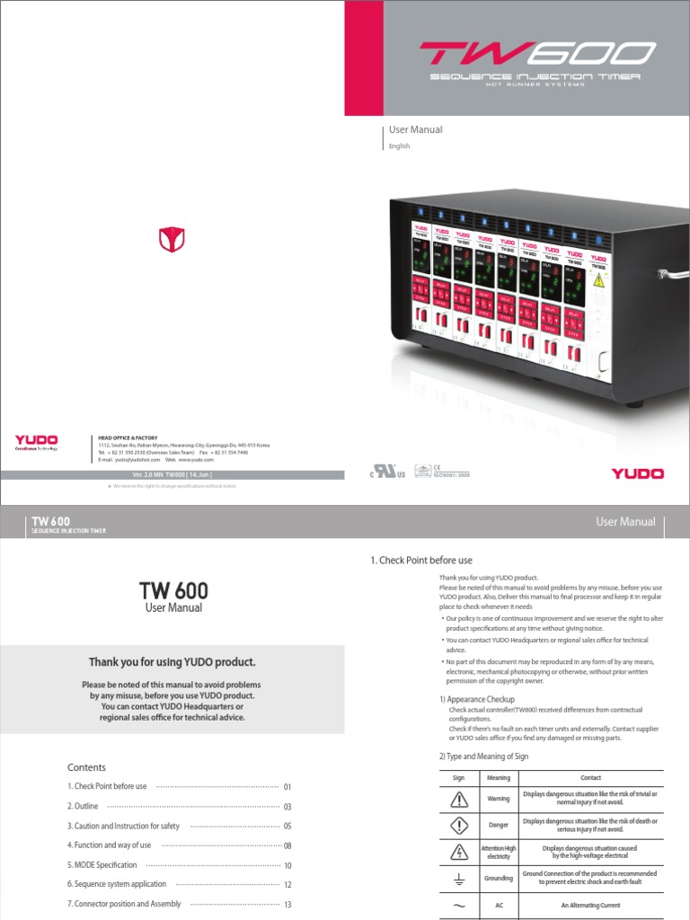 TW600+MN Eng | Download Free PDF | Power Supply | Relay