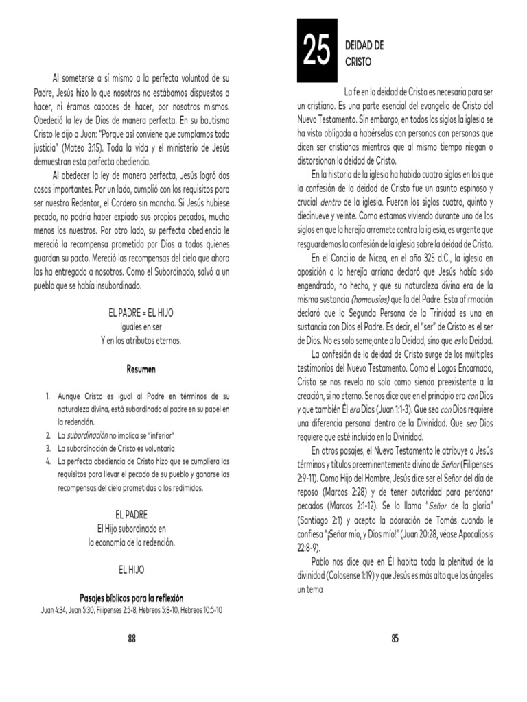 Las Grandes Doctrinas de La Biblia - 2 | PDF | Jesús | Cristo (título)