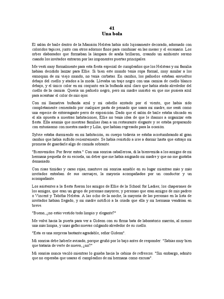 Fiesta de cumpleaños en la mansión Helstea | PDF | Bailes