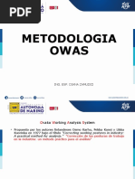 Metodo Owas | PDF | Seguridad y salud ocupacional