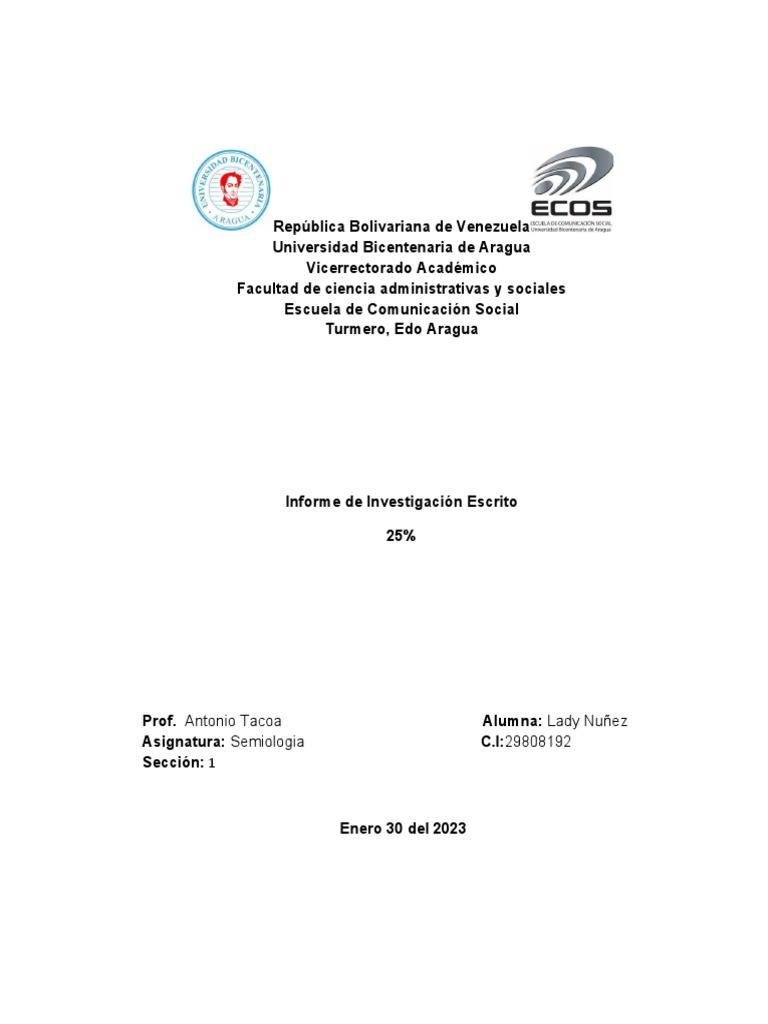 Teoría De Los Signos Lady Pdf Cognición Ciencia Cognitiva 