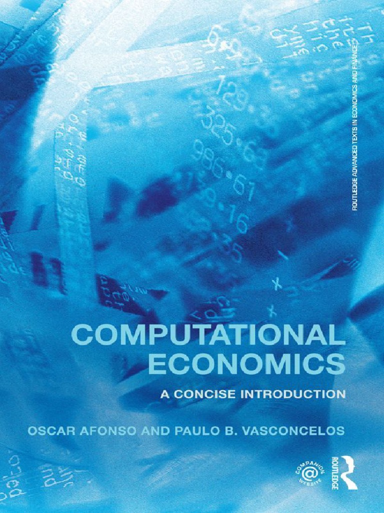 Av Computational Economics Pdf Economic Equilibrium Supply Economics