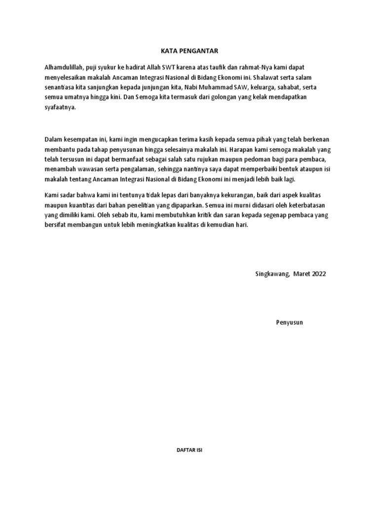 KATA PENGANTAR-WPS Office | PDF