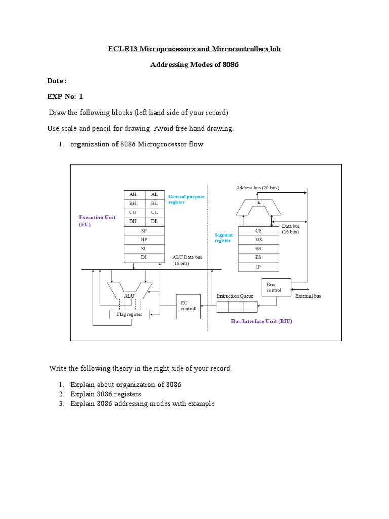 MPMC Lab Exp - 1 - Theory - 2023 | PDF