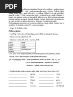 Cesky Jazyk - Sklonovani Podstatnych Jmen Rodu Stredniho | PDF