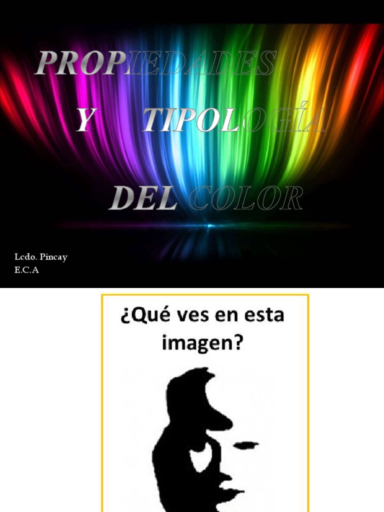 ECA 1ero BGU Clase 5 Propiedades Del Color | PDF | Color | Óptica