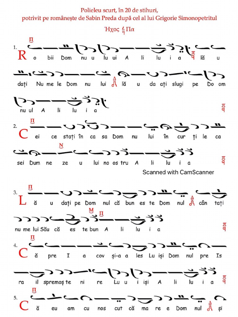 Robii Domnului GL 1 | PDF