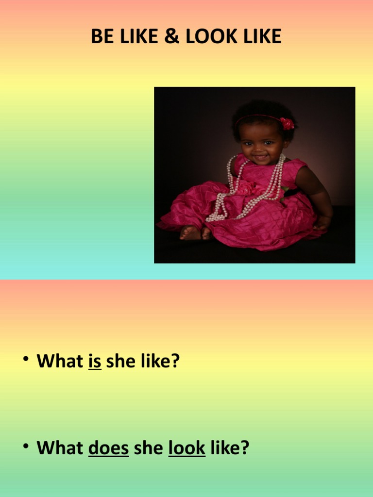 Be Like & Look Like | PDF