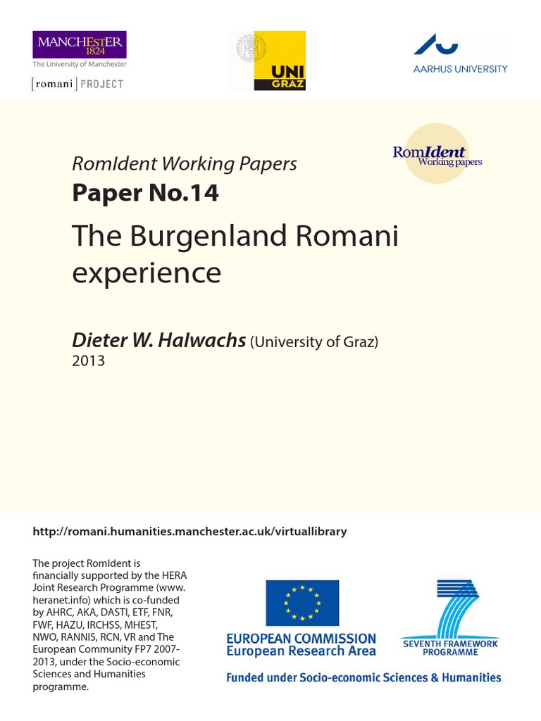 Paper 14 | PDF | Romani People | Linguistics